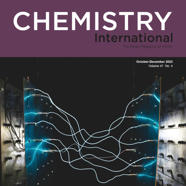 eTOC ‘Chemistry International’ – Oct-Dec 2025 - IUPAC | International ...